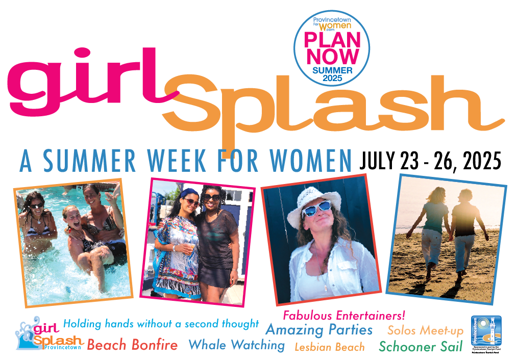 Girl Splash | Provincetown, MA